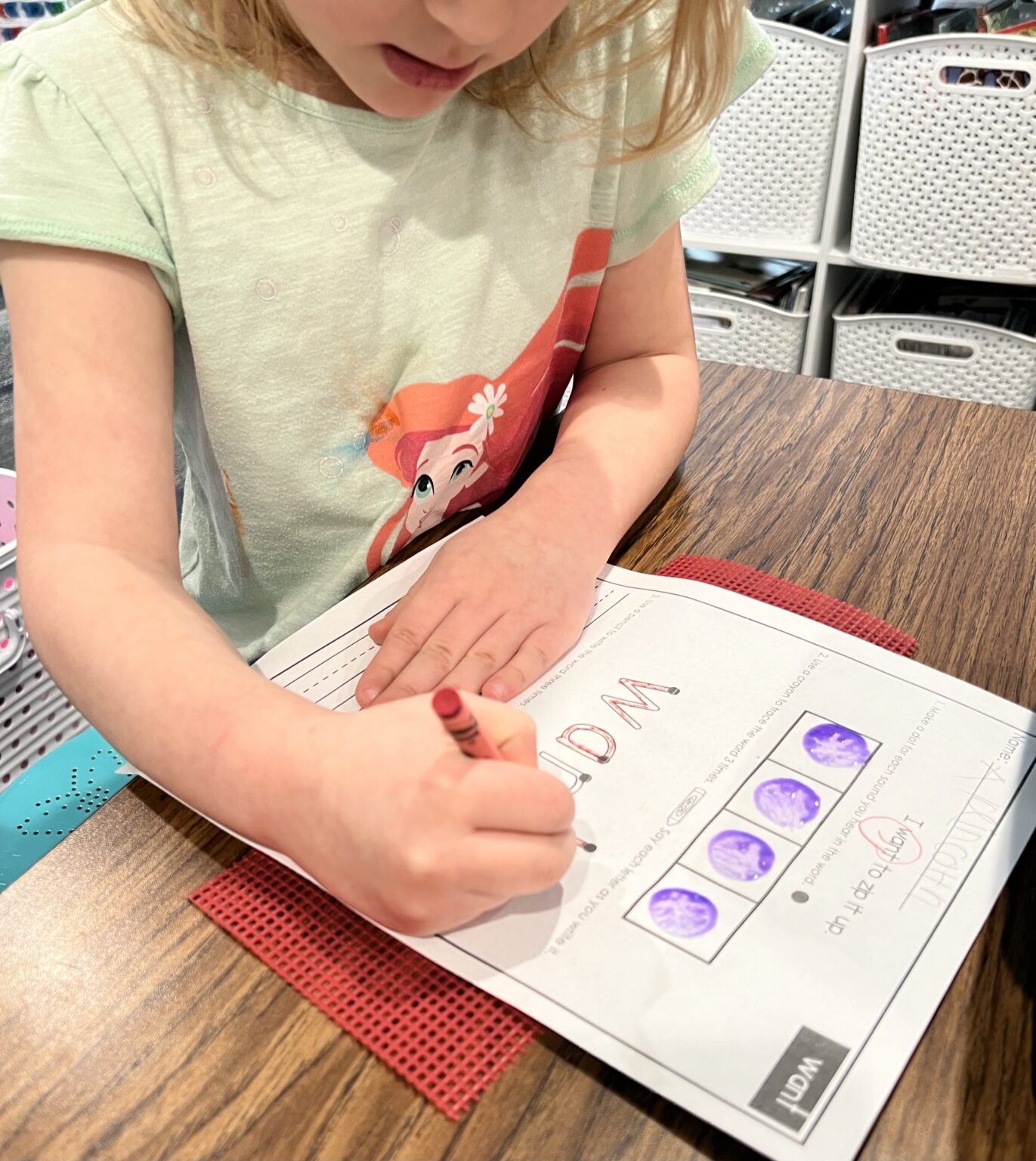 Multisensory Word Mapping - Differentiated Kindergarten