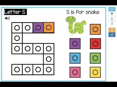 Video Thumbnail: Letter S video - Differentiated Kindergarten